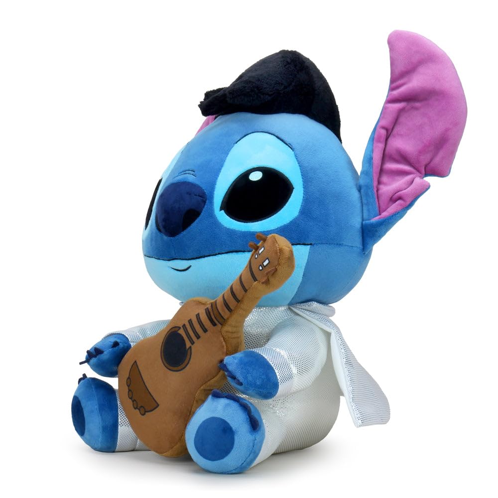 Kidrobot Disney Lilo & Stitch Elvis Stitch 16 Inch HugMe Shake Action Vibrating Plush