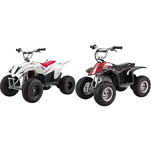 Razor Dirt Quad Electric Four-Wheeled Vehicle for Ages 14+ - Off-Road ATV with 500W Motor