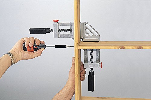 wolfcraft 3415405TV Quick-Jaw Right Angle 90 Degree Corner Clamp,As the picture shown,Medium