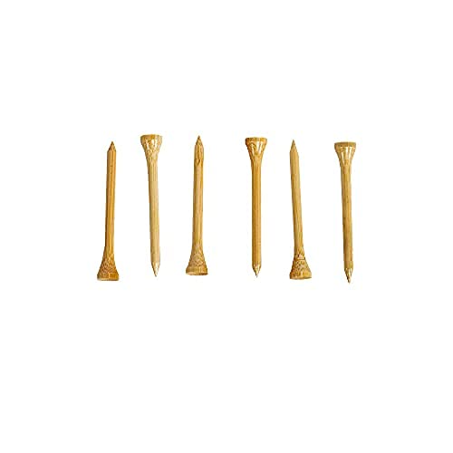 Natural Wood Golf Tees Pack of 100