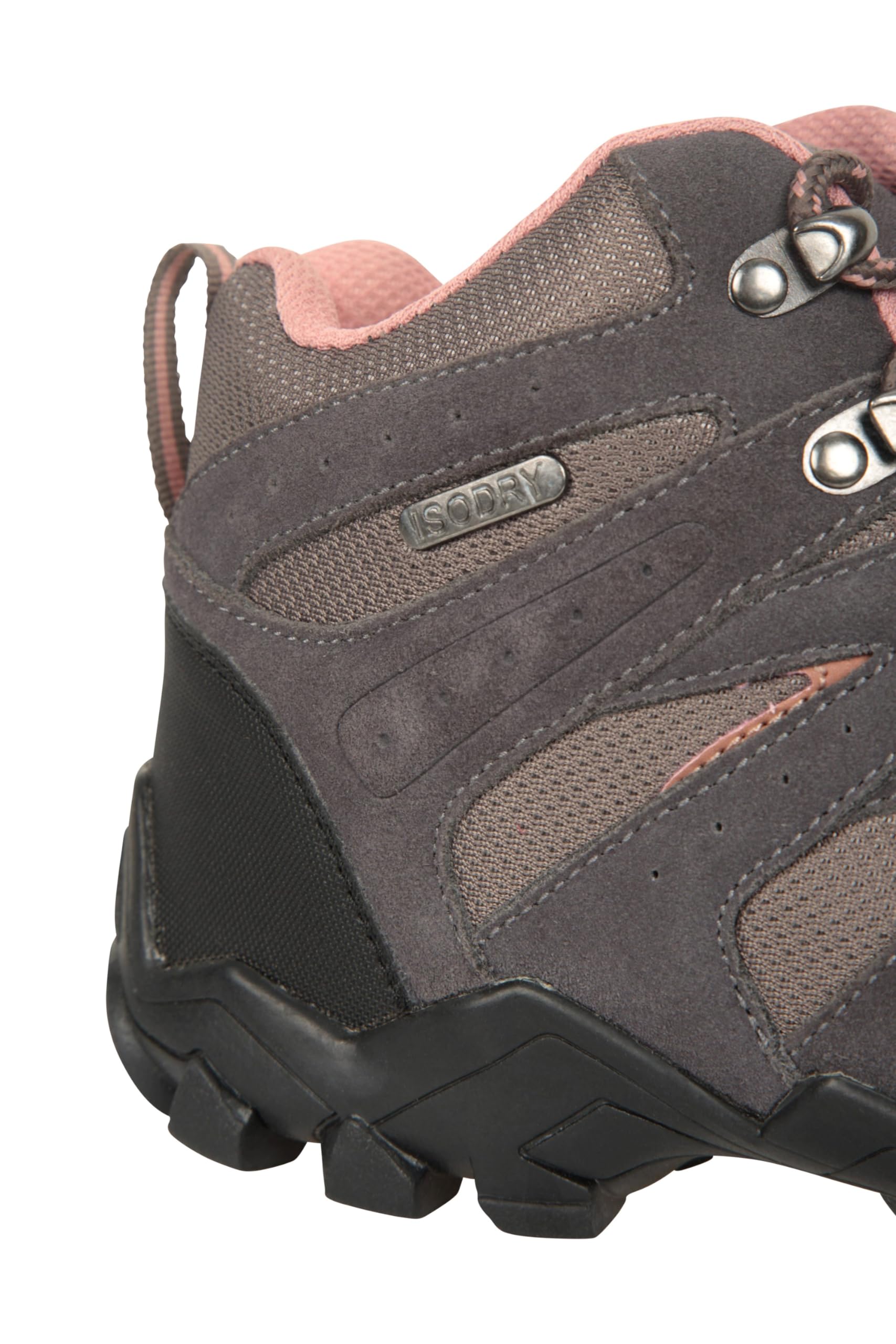 Mountain Warehouse Belfour Waterproof Womens Outdoor Boots Grey Womens Shoe Size 7 US