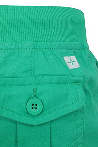 Mountain Warehouse Camo Cargo Kids Shorts Green 5-6 Years