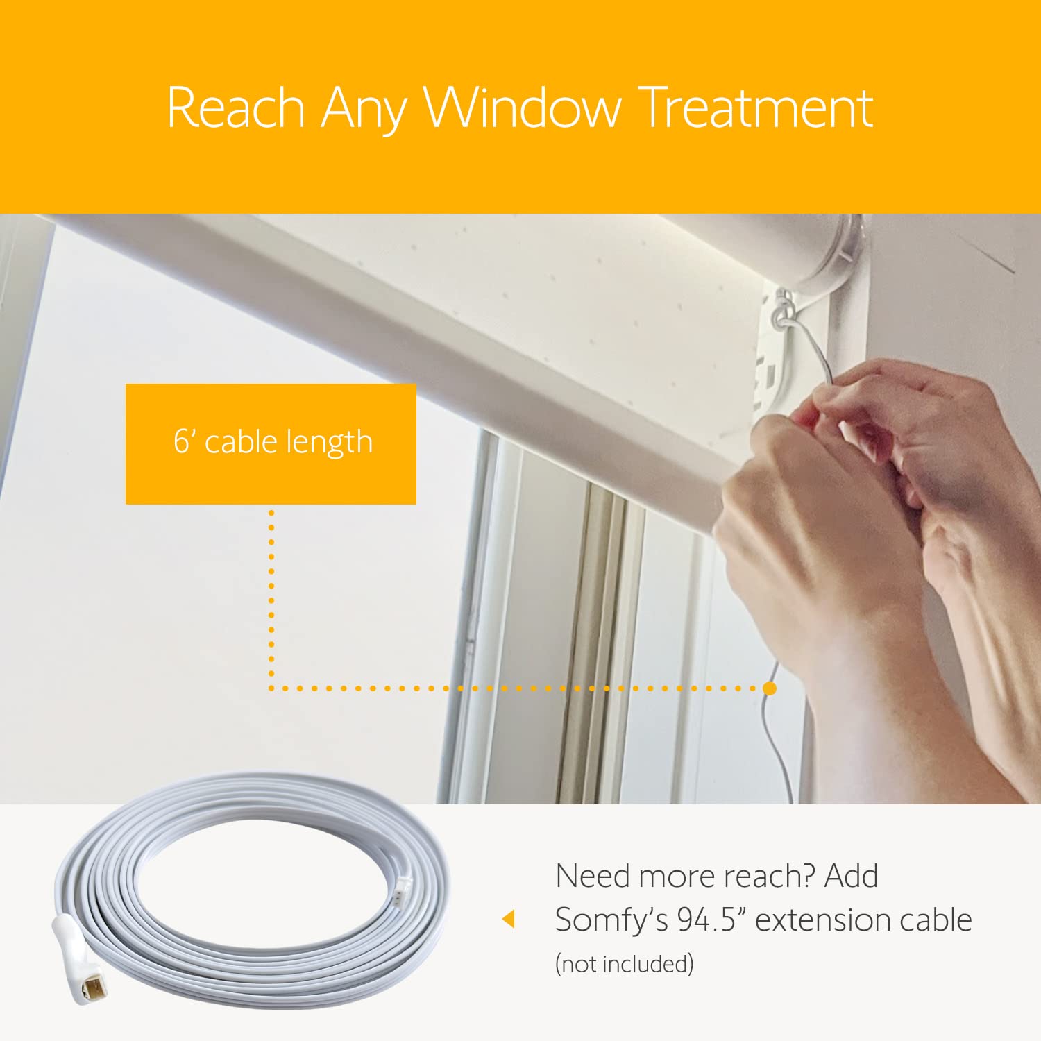 Somfy Lithium-ion Charger - Charge Rechargeable Lithium ion Battery for Motorized Shades, Blinds, Curtains and Awnings - Long Lasting Power for Battery Pack - Somfy Battery Charger - #9025166