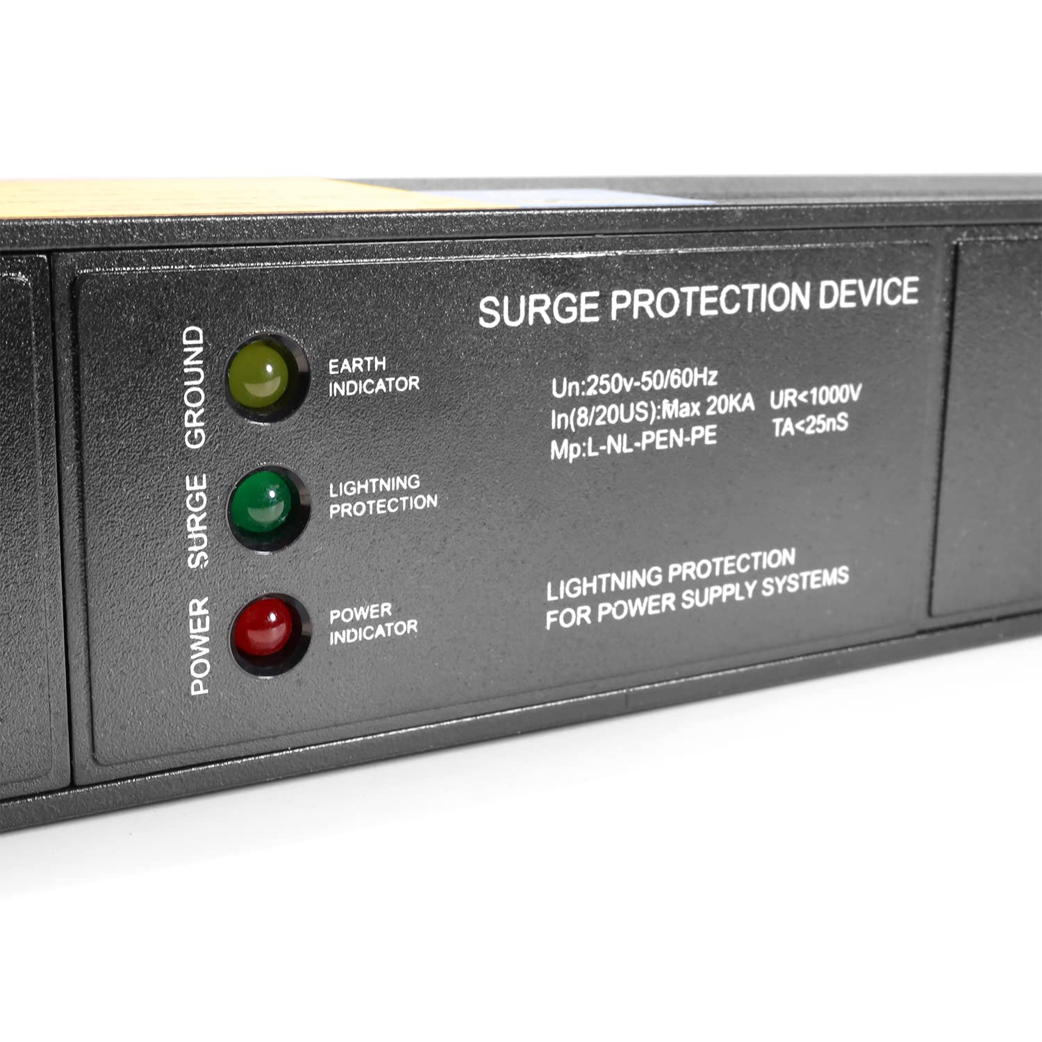 Valiant Power, Metered, Surge Protection, Rack Mount PDU, Basic 208-230-240-250v/30A, L6-30P Input, (8-C13) Outlets, 1U Horizontal Rackmount (C13) 3 Year Warranty, Crypto Mining