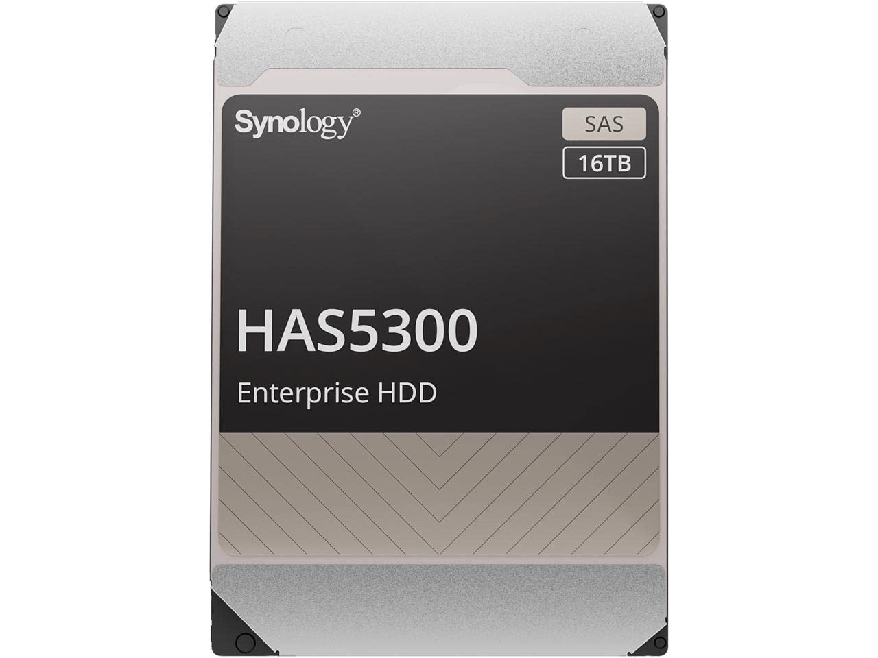 Synology HAS5300 HAS5300-16T 16 TB Hard Drive - 3.5" Internal - SAS (12Gb/s SAS)