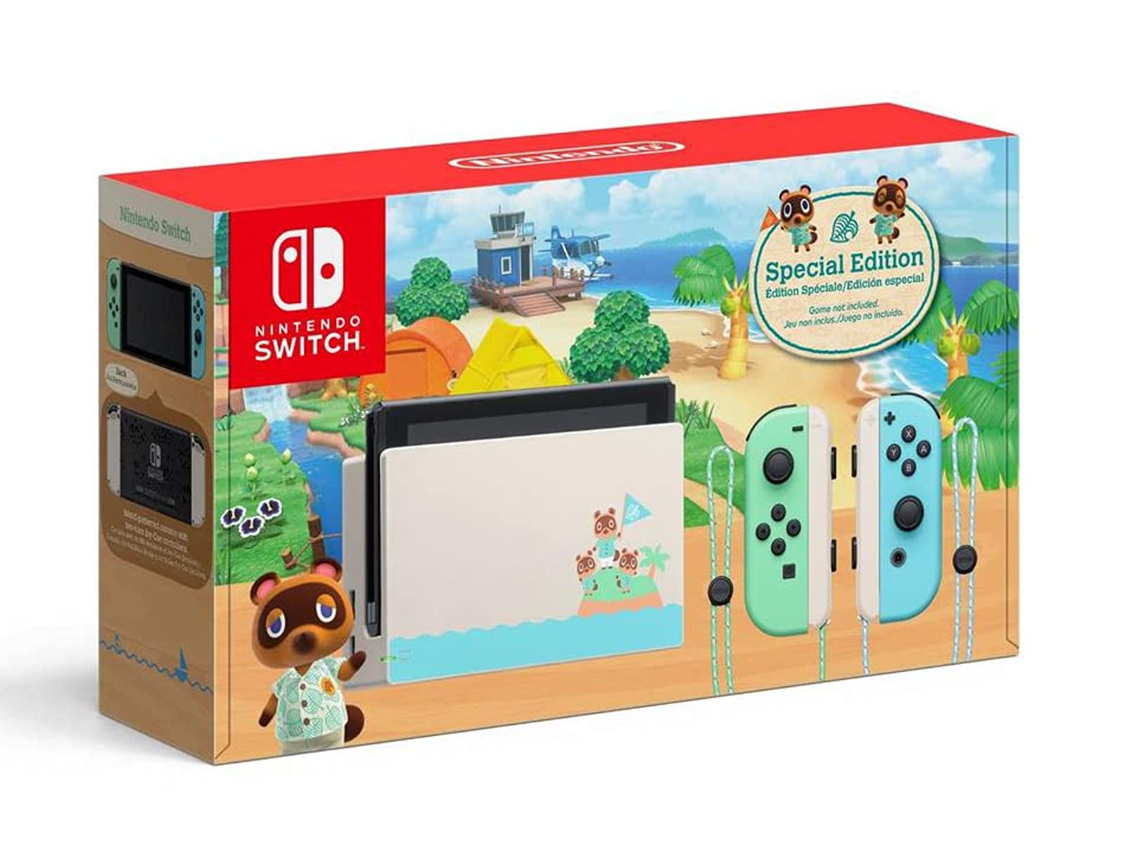 Nintendo Switch Animal Crossing Console: New Horizons Edition | 32 GB Internal Storage | U Deal