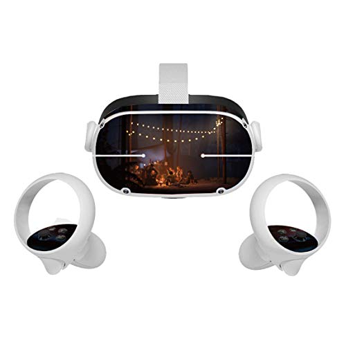 The New Life Video Game Oculus Quest 2 Skin VR 2 Skins Headsets and Controllers Sticker Protective Decal Accessories