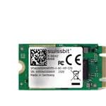 Swissbit SFSA080GM1AO1TO-I-8C-11P-STD, Solid State Drive, 80GB, 3.3V, M.2 SATA SSD, X-86m2 2242, 3D TLC, -40/85°C