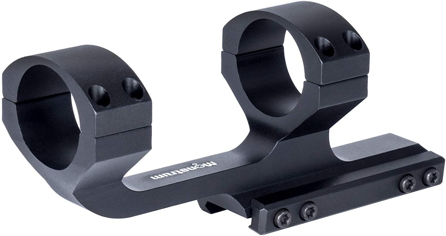 Monstrum G2 1-6x24 FFP Rifle Scope | Moonstrum Offset Scope Mount with Integrated Level Bubble | Bundle
