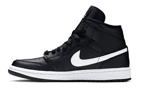 Nike Air Jordan 1 Mid Black White (BQ6472 011) Size 12W, 10.5M