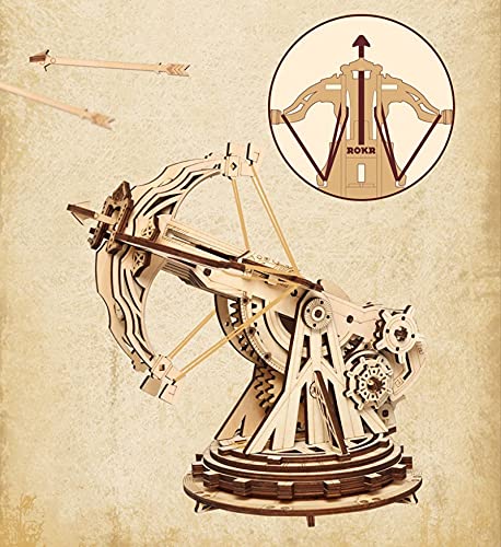 NC War Cannon Crossbow Arrow Assembly Model Manual Creative Decompression Toy boy Birthday Gift Heavy Siege Crossbow