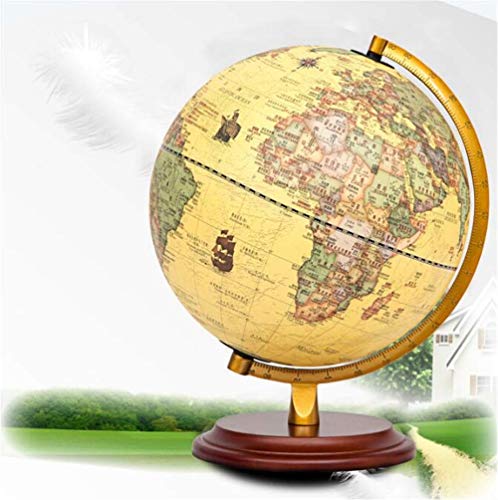 World Globes-Educational World Globe with Adults Desktop World Globe Educational Toy for Children-Geography Learning Toy