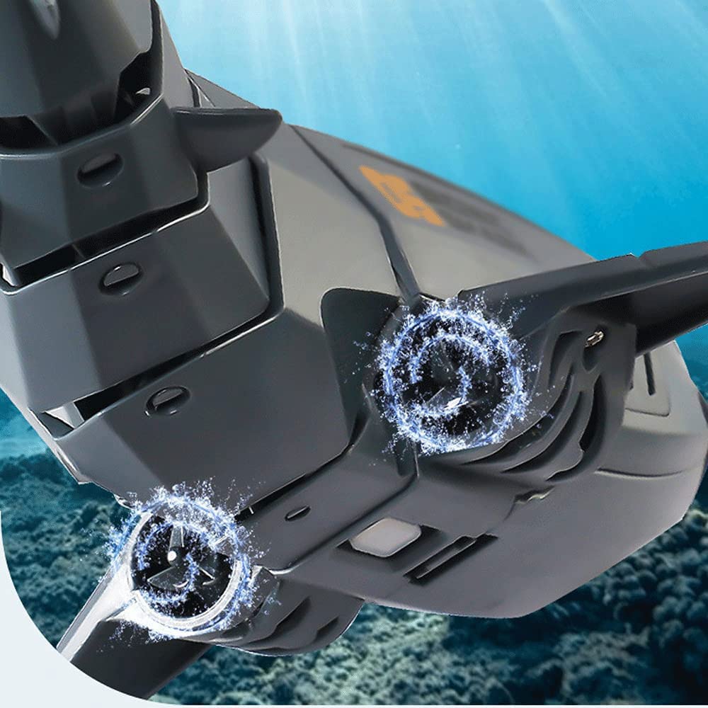 Simulation Rc Mechanical Fish Boat,Mobile Phone Handle Dual Remote Control with Camera Racing Boat,RC Boat Electric Water Toy Gifts for Adults and Boys