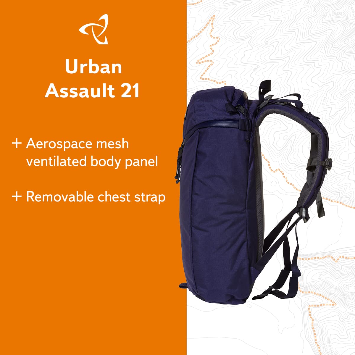 Mystery Ranch Coulee 25 Backpack - Daypack Built-in Hydration Sleeve, Garnet, SM/MD