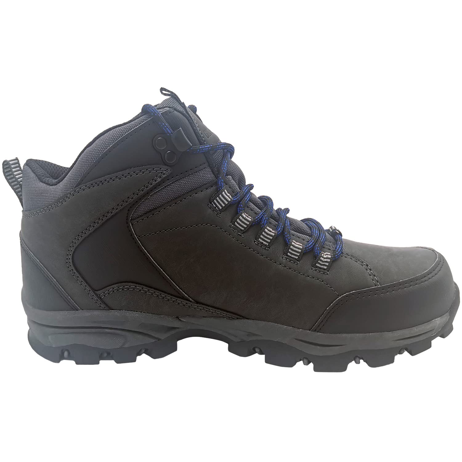Nevados Glacier Mid Ankle Hiking Boots for Men| Water Resistant, Multi-Terrain, Solid & Durable Design Traction Outsole Contoured Insole