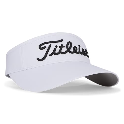 Titleist Women's Standard Sundrop Visor, White/Black, One Size