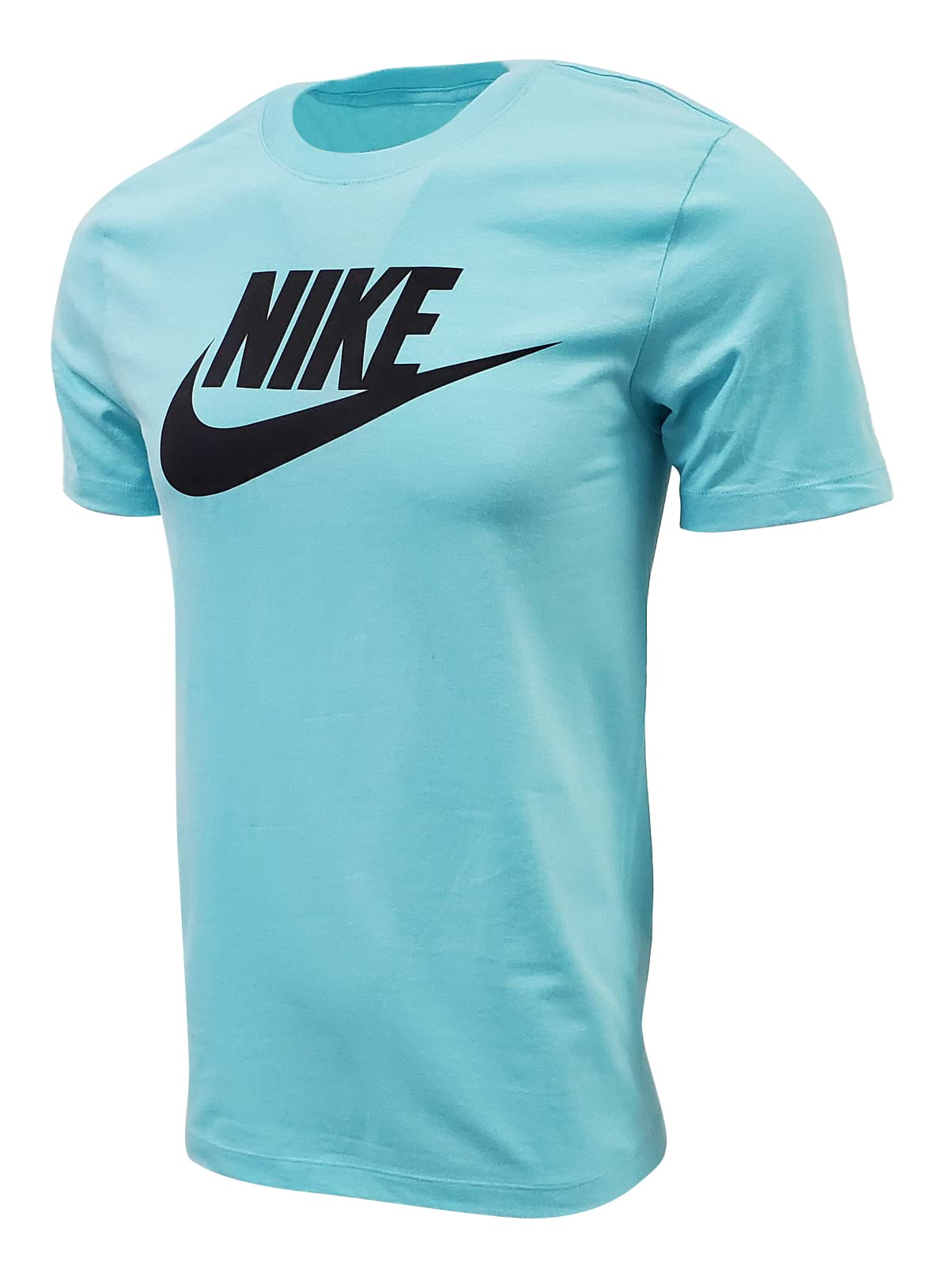 Nike Sportswear Mens Graphic T Shirt (Medium, Aruba/Black)