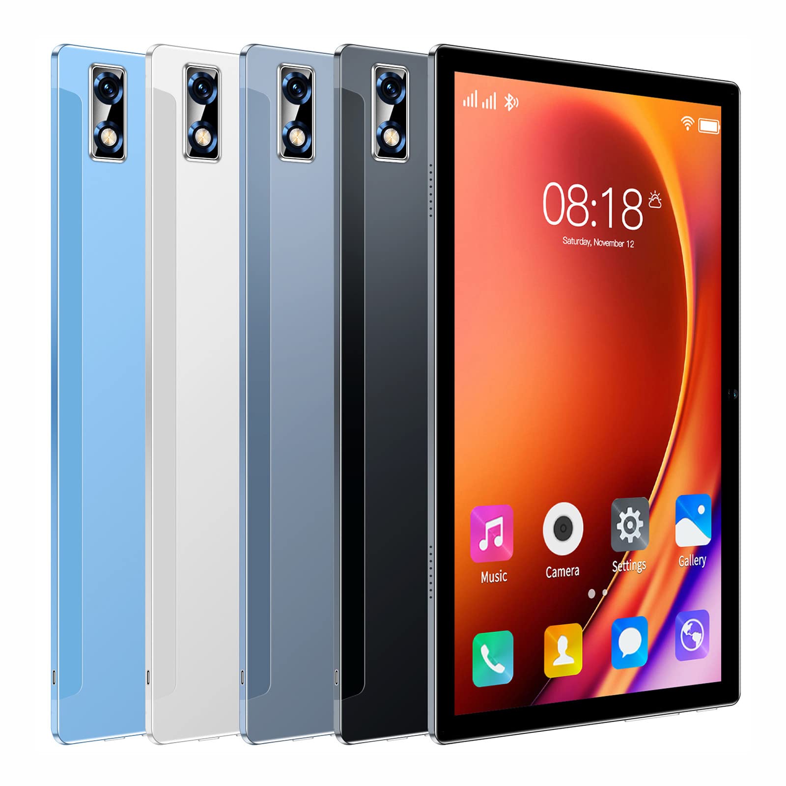 Tablet 10.1 Inch Android Tablet 2GB Ram 32GB Storage Dual Camera/Sim Car, Support 128GB Expand Storage TF Card Quad-core Processor, 2Ghz Widescreen Entertainment, Fast Responsive and Durable (Blue)