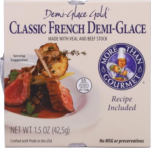 More Than Gourmet Classic French Demi Glace, Veal, 1.5 Oz