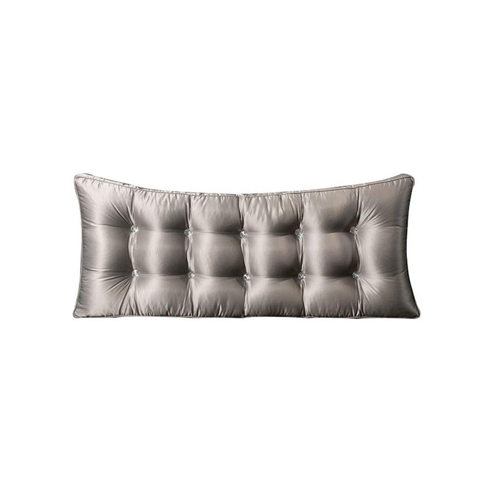 Lorier Simple Bilateral Pillow Removable Washable Curved Bedside Neck Protection Waist Cushion