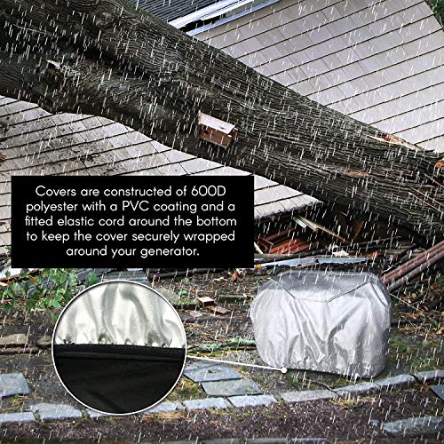 Weatherproof Cover for Honda Generator EU2200i EU2000 EU2200IC EU2000i EU2000i EU2000i and Yamaha 2000 Generators - This Generator Cover Will Discreetly Protect Your Honda Generator Without Advertising What is Underneath