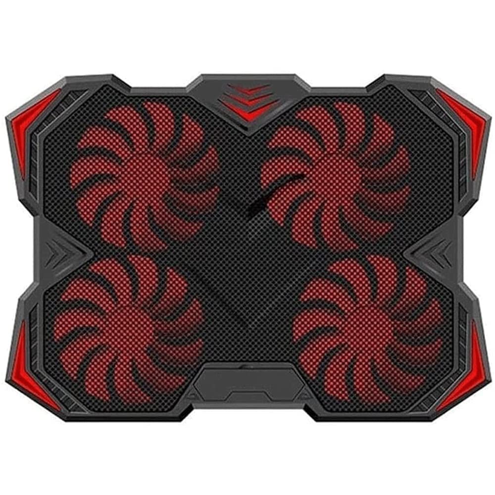 Laptop Cooling Pad Laptop Cooler Stand with 4 Quiet Fans Laptop Cooling Fan for 12-17 Inch Gaming Laptop Computer Cooling Pad