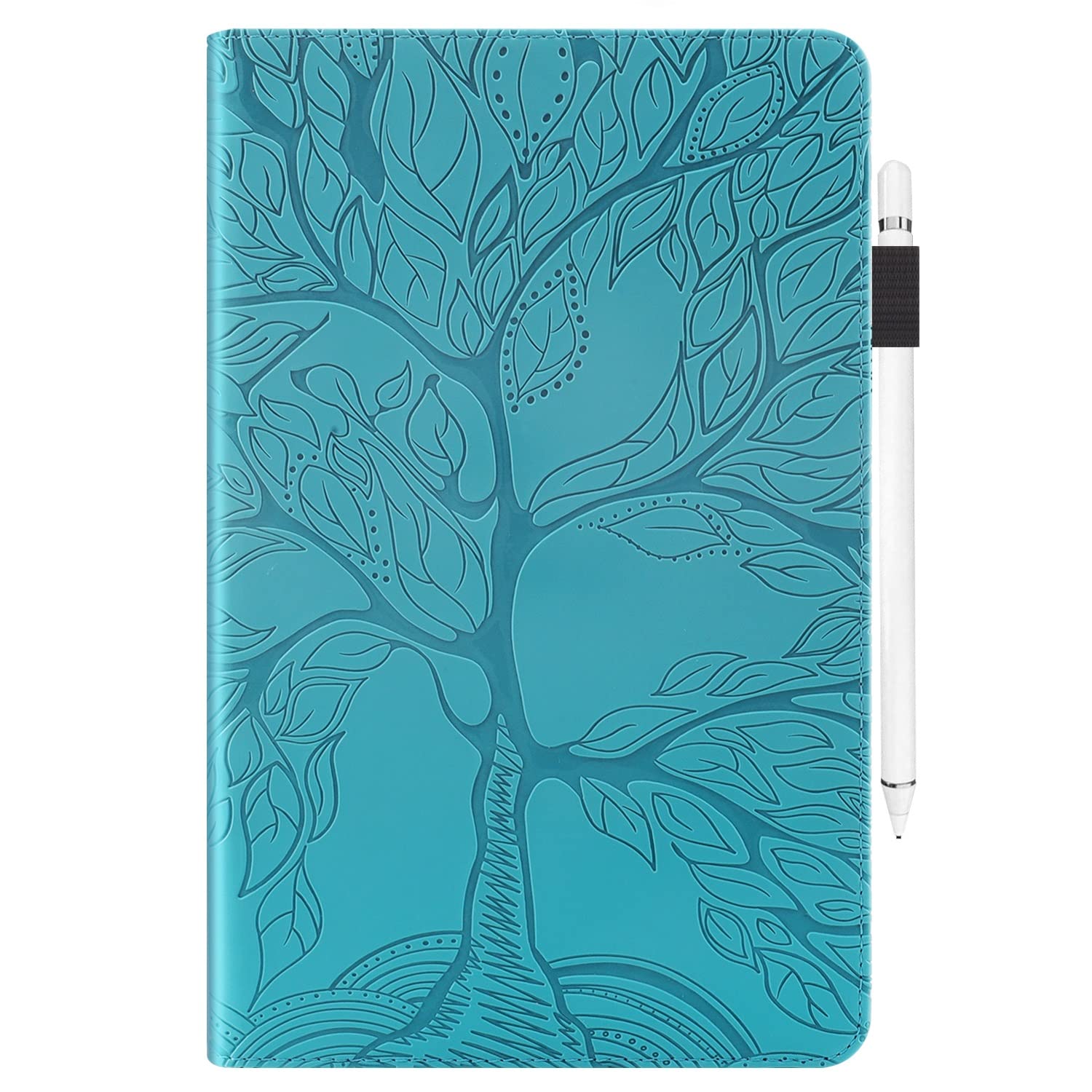 Tablet PC Case Bag Sleeves Compatible with iPad Mini 6 Generation, iPad Mini 6 Case (8.4-inch, 2021) PU Leather Case Flip Wallet Protective Cover Tree of Life Tablet Case Card Slot Tablet PC Cover
