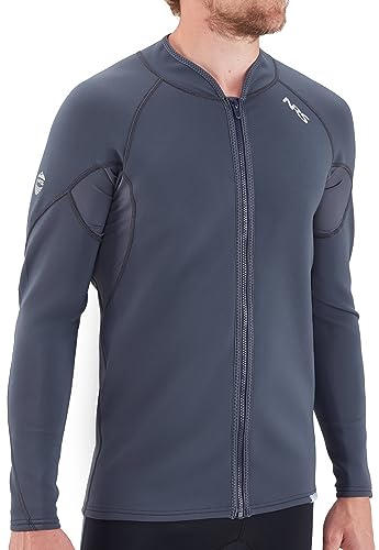 NRS Men's HydroSkin 0.5 Neoprene Jacket - for Kayaking, Canoeing, Rafting, Paddling