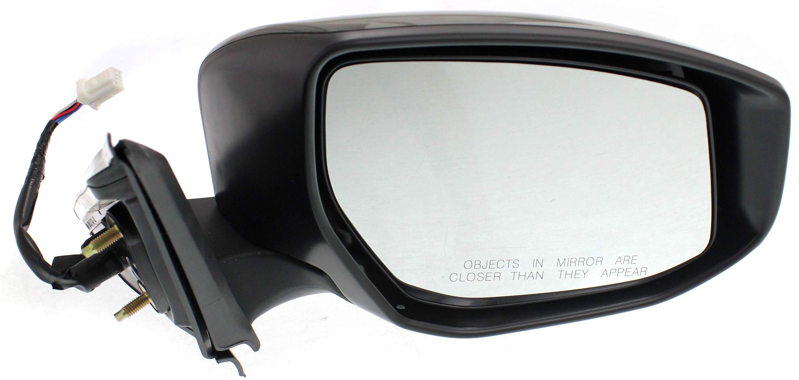 Kool Vue Driver & Passenger Side Power Heated Mirrors for Nissan Altima 2013-2018 With Signal Light Paintable Sedan