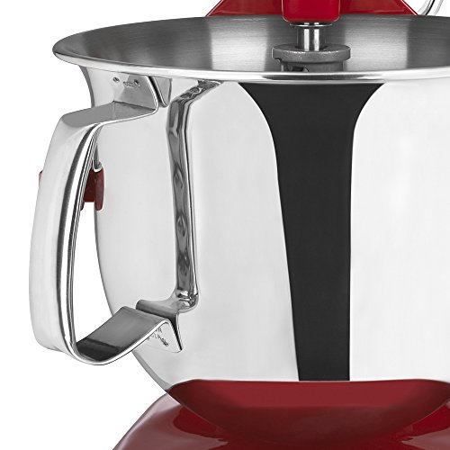 KitchenAid Renewed RKSM6573ER 6-Qt. Professional Bowl-Lift Stand Mixer - Empire Red