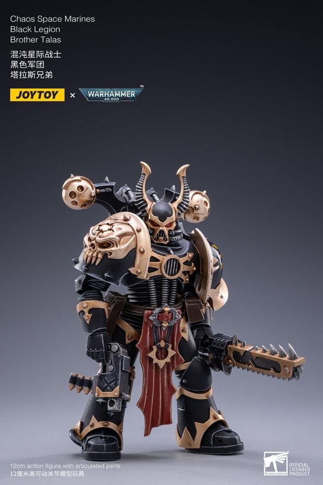 JoyToy BLOOMAGE (Beijing) TECH Warhammer 40K Brother Talas 1/18 FIG, Multicolor (FEB228602)