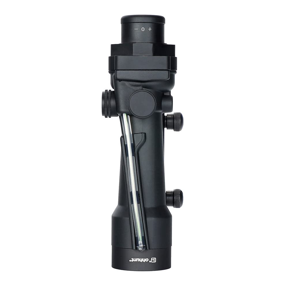 ohhunt 3.5X35 Rifle Scopes Green Fiber Optics Chevron Reticle Eye Relief 3.11 inch