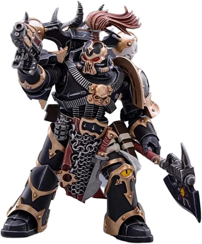 JOYTOY Warhammer 40,000 1/18 Action Figures Black Legion Narghast Collection Model