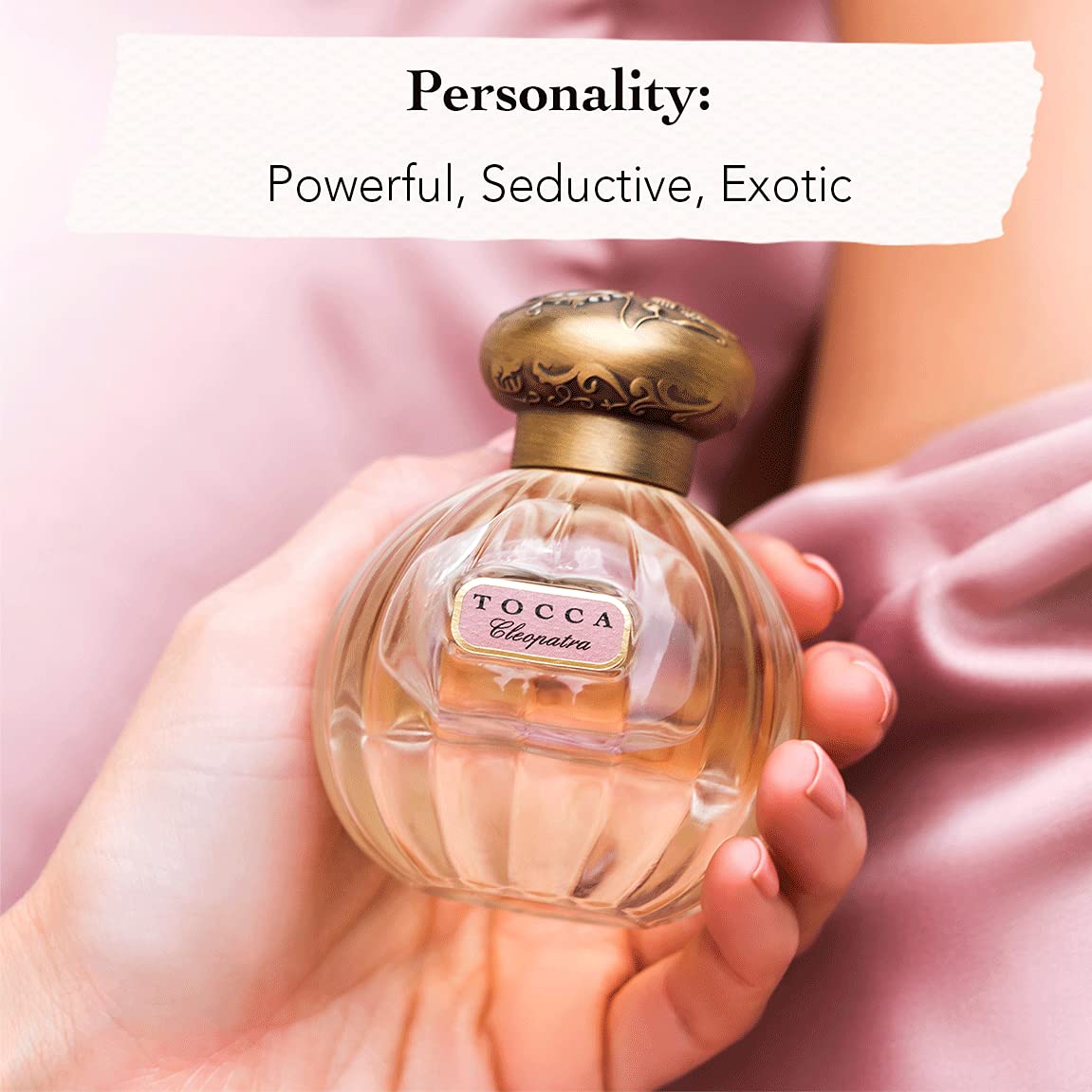 Tocca Eau de Parfum (50 ml) and Hand Cream (120 ml) in Cleopatra - Warm Floral, Grapefruit, Jasmine, Vanilla Musk
