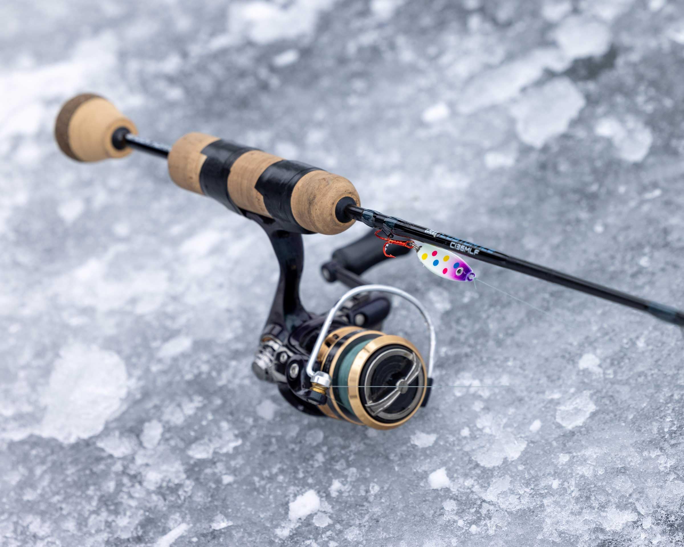Northland Fishing Tackle Buck-Shot Ice Fishing Rattle Spoon, Sneeze, 3/4 Oz, 1/Cd
