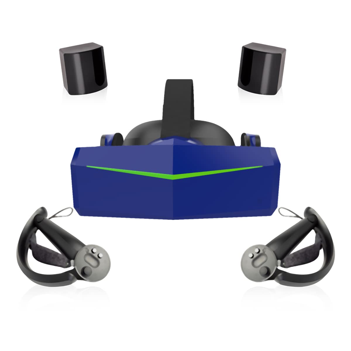 Pimax Vision 5K Super VR Headset with Base Stations and Knuckles Controllers Bundle