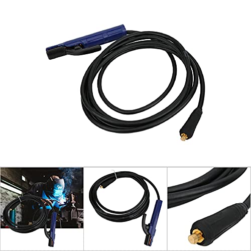 Tnfeeon Welding Stick Clamp, Wire Diamete 25mm² Multipurpose Welding Electrode Holder 300A for Welding for Arc MMA Welder