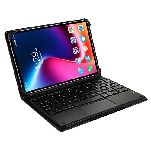 MAVIS LAVEN Tablet, 10. 1 Inch Tablet Yellow 5G WiFi 8GB 256GB Dual Speakers Octa Core Processor 100-240V 2 in 1 with Keyboard for Android 12 for Study (US Plug)