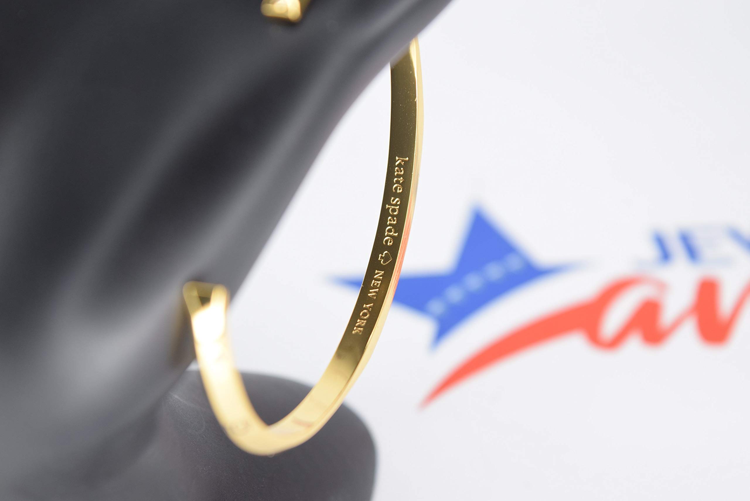 Kate Spade New York Raise The Bar Pave Cuff Clear/Gold One Size