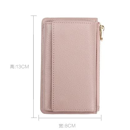 TREXD Coin Purse Women's Key Holder Multifunctional Zipper Key Card Holder Wallet All in 2 in 1