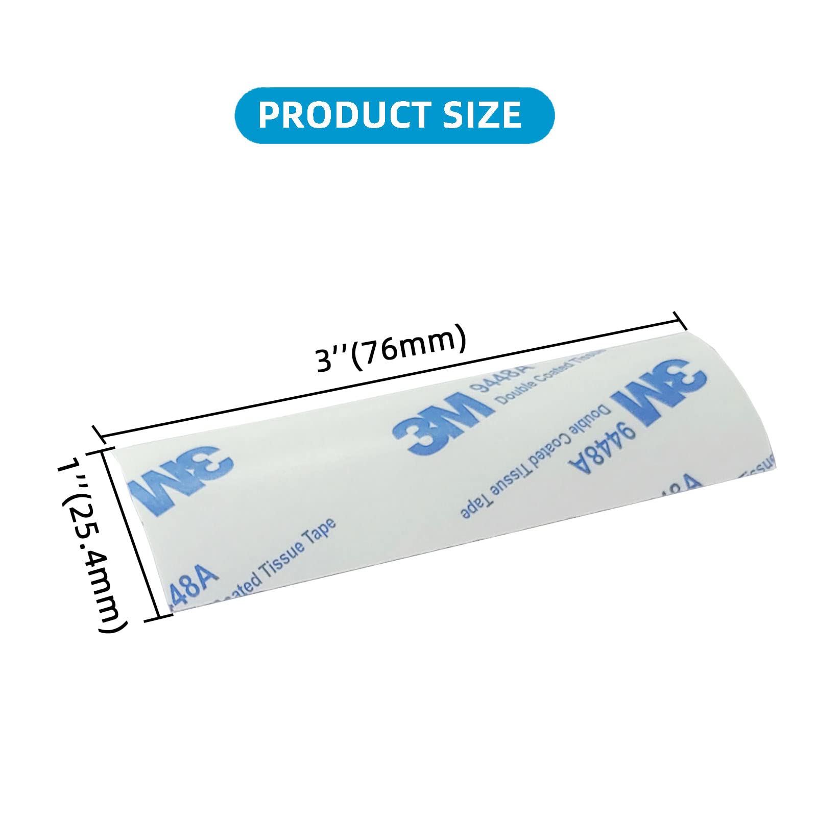 Kowibcl 6 Sets Horizontal Blinds Replacement Slats, White Horizontal Blind Repair Tabs, White Blind Fixers for Horizontal Blinds Replacement Slats & Parts(1" W x 3" L),White, not transparent