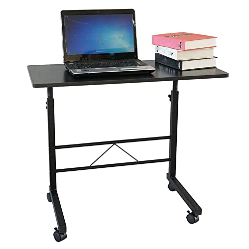 XBWEI Computer Desk Black Desktop Black Tube Rack Vertical Desk Adjustable Height Activity Desk Direct Selling Wholesale