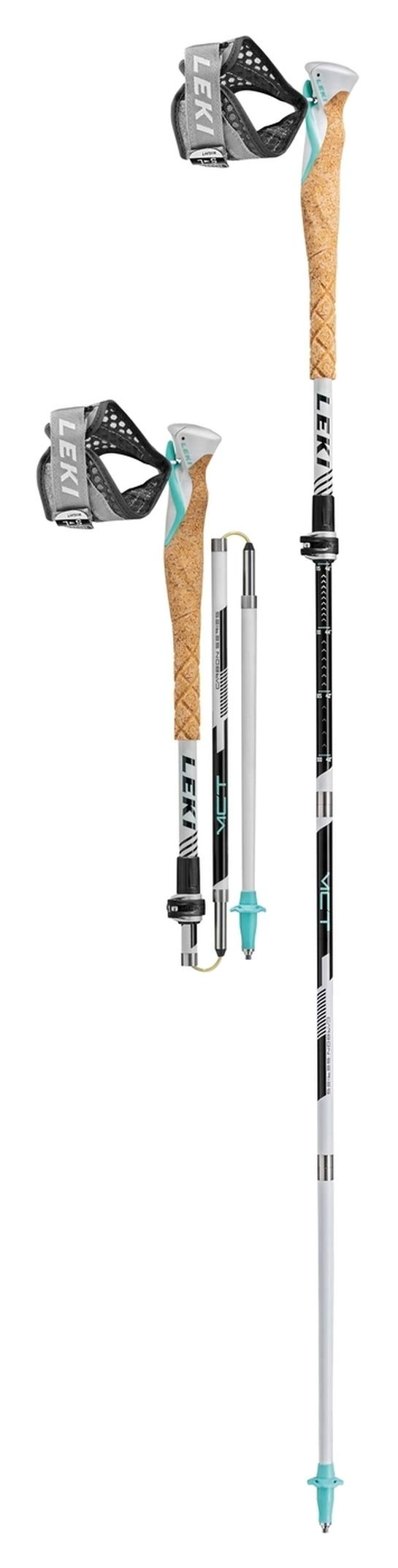 LEKI MCT 12 Vario Carbon Trekking/Trail Running Poles - Women's