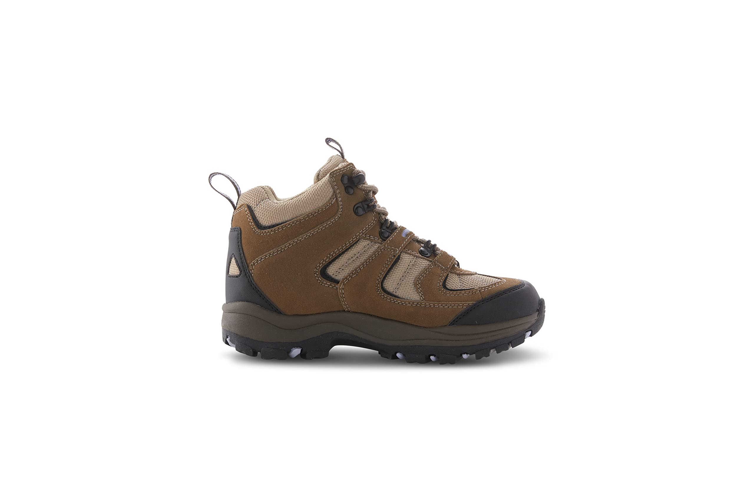 Nevados Boom 2 Mid Hiking Boots for Women, Water Resistant, Multi-Terrain Lug Pattern, Comfortable & Weather Proof Structure Rubber Traction Outsole Cradled Footbed