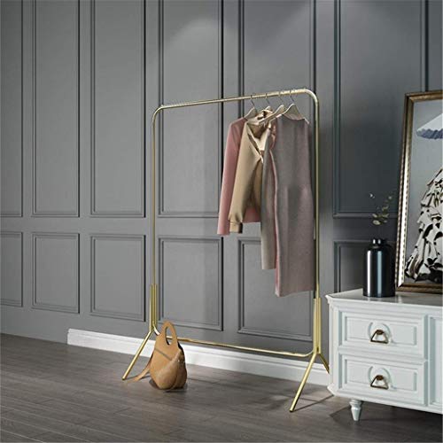 XYYXDD Iron Art Clothes Rail,Simplicity Vertical Clothing Rack Home Open Dress Jacket Display Stand Horizontal Bar Outdoor Suspension Hanging Rail/160 * 120Cm