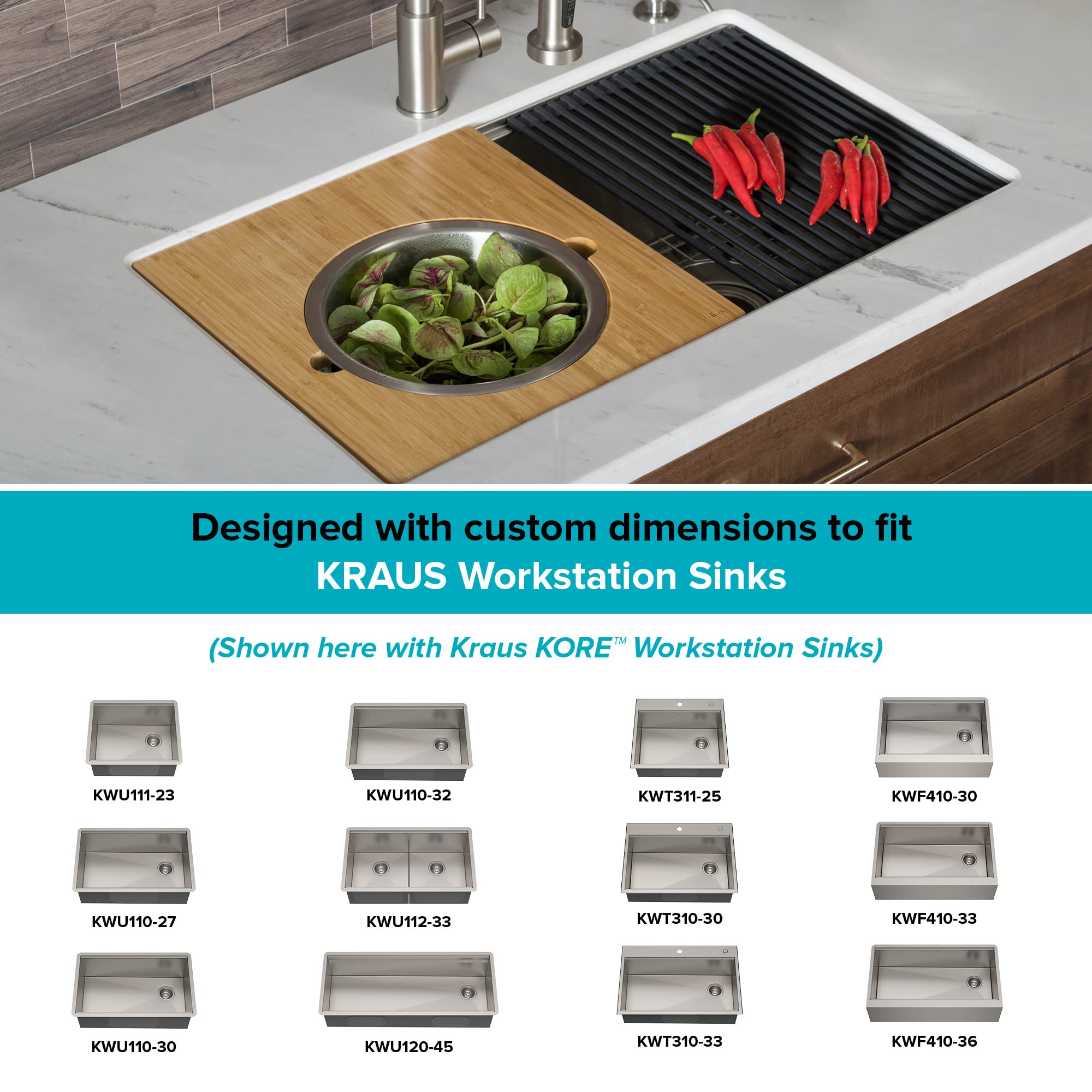Kraus KAC-105BB Kore Serving, 1 Bowl