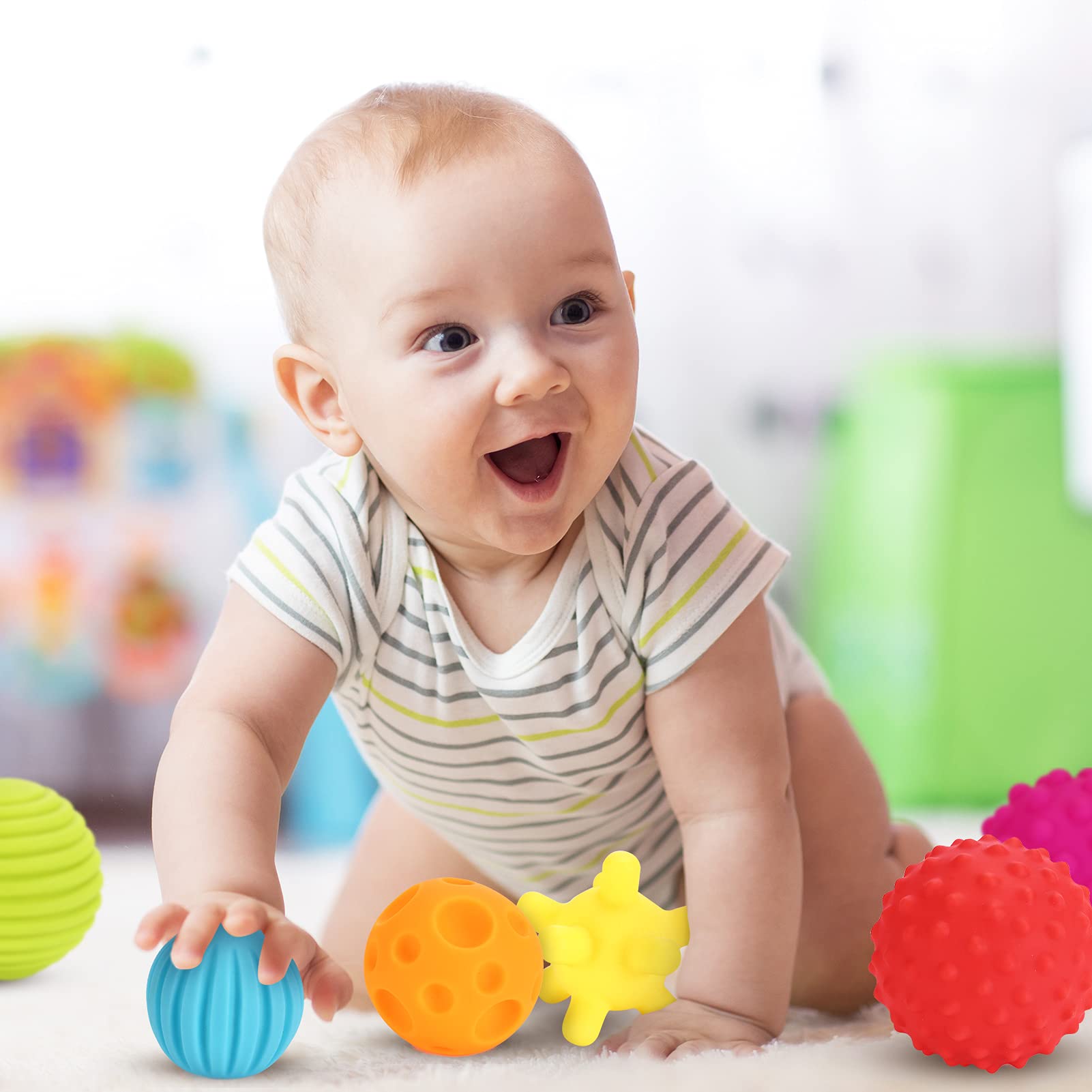 Lemostaar Baby Blocks Balls & Buddies Se