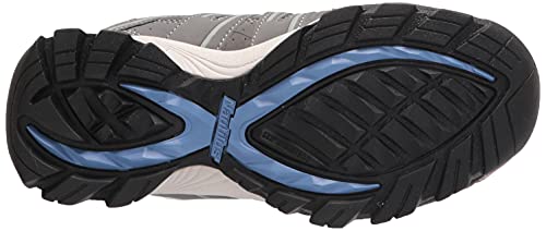 Nautilus Safety Footwear Womens Sd Athletic Sneaker, Grey/Blue, 6.5 Wide US