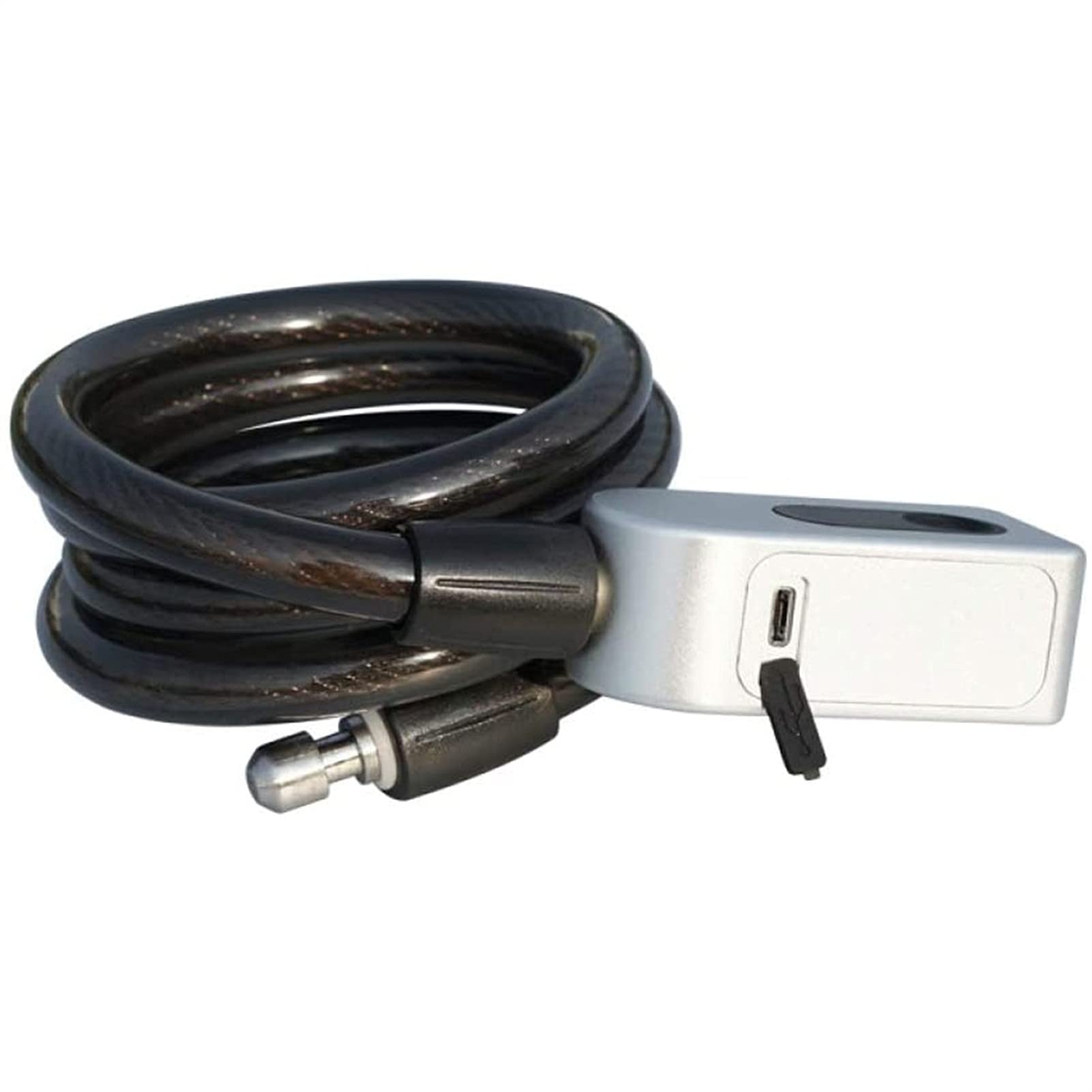 LJJSMG Bike Cable Lock, Smart Fingerprint Lock, Secure Scooter Bike Grill Luggage Protect Your Personal Property