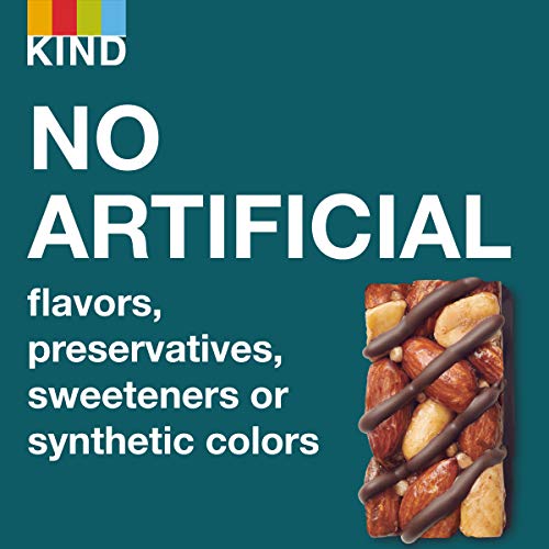 KIND Minis, Dark Chocolate Nuts & Sea Salt, Healthy Snacks, Gluten Free, Low Calorie Snacks, Low Sugar, 10 Count